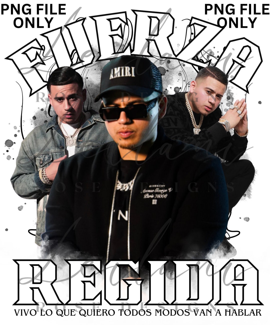 Fuerza Regida Sublimation File Instant Download Jesus Ortiz Paz JOP ...