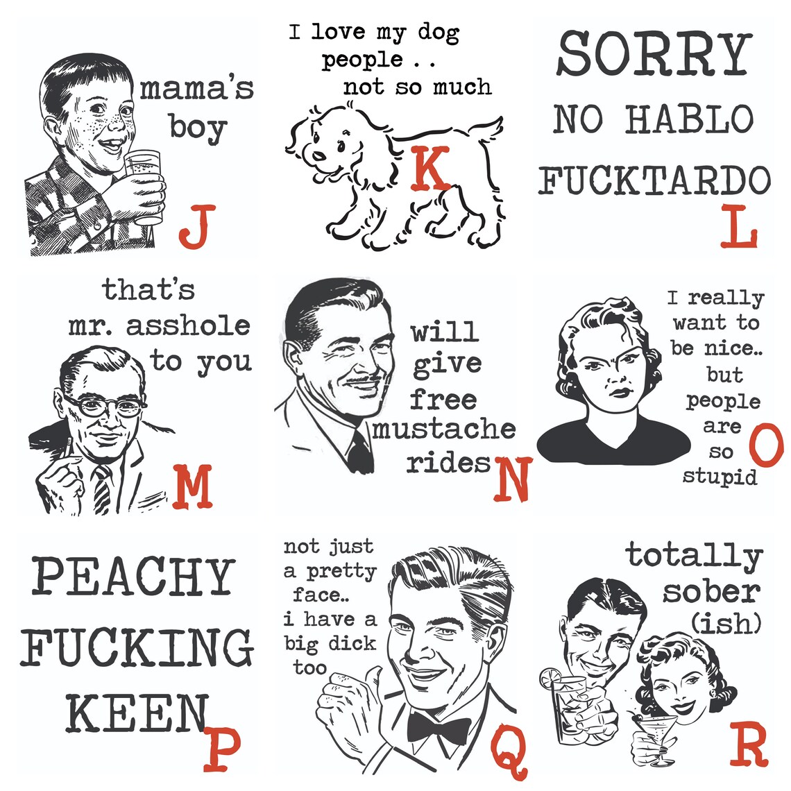 Funny Inappropriate Stone Car Cup Holder Coasters.. Gag Gift - Etsy