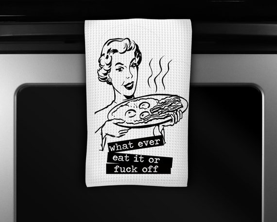 Funny Inappropriate Dish Towel Kitchen Towel. - Etsy