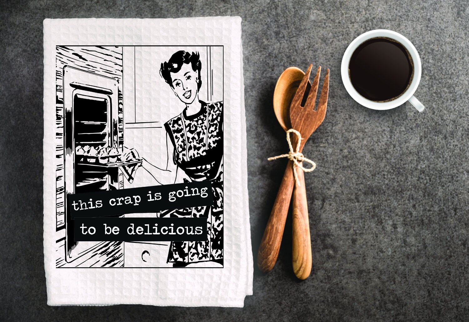 Funny Inappropriate Dish Towel Kitchen Towel. This - Etsy