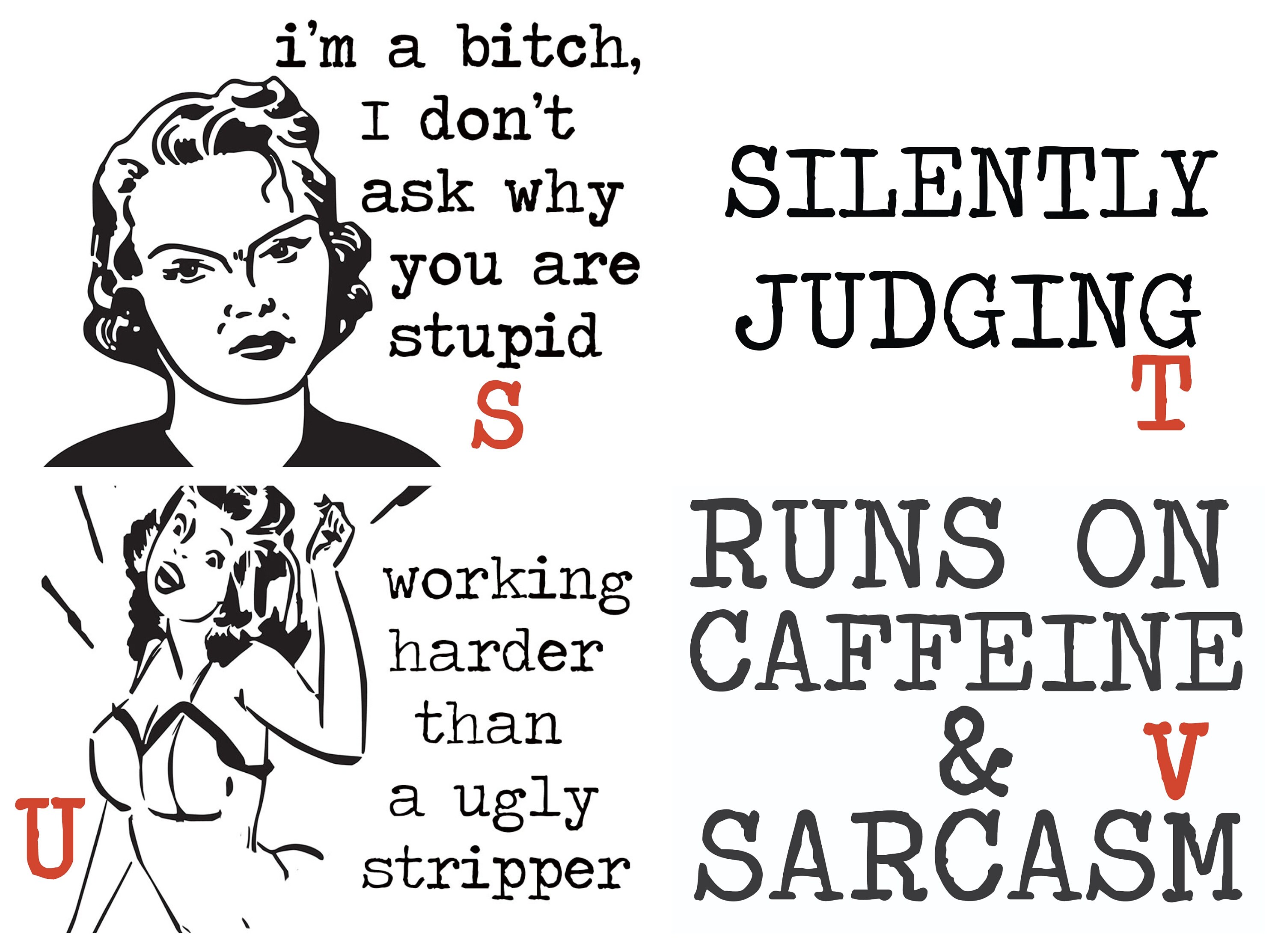 Funny, Inappropriate Stone Car Cup Holder Coasters.. Gag Gift, White ...