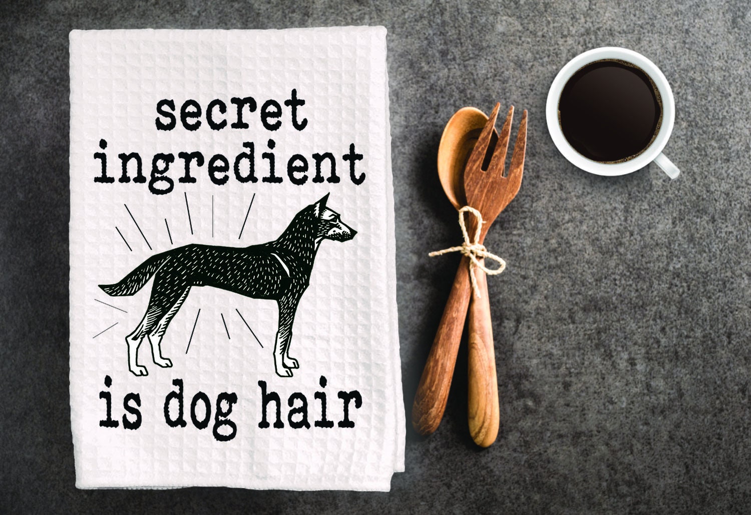 Funny Inappropriate Dish Towel Kitchen Towel. Secret - Etsy