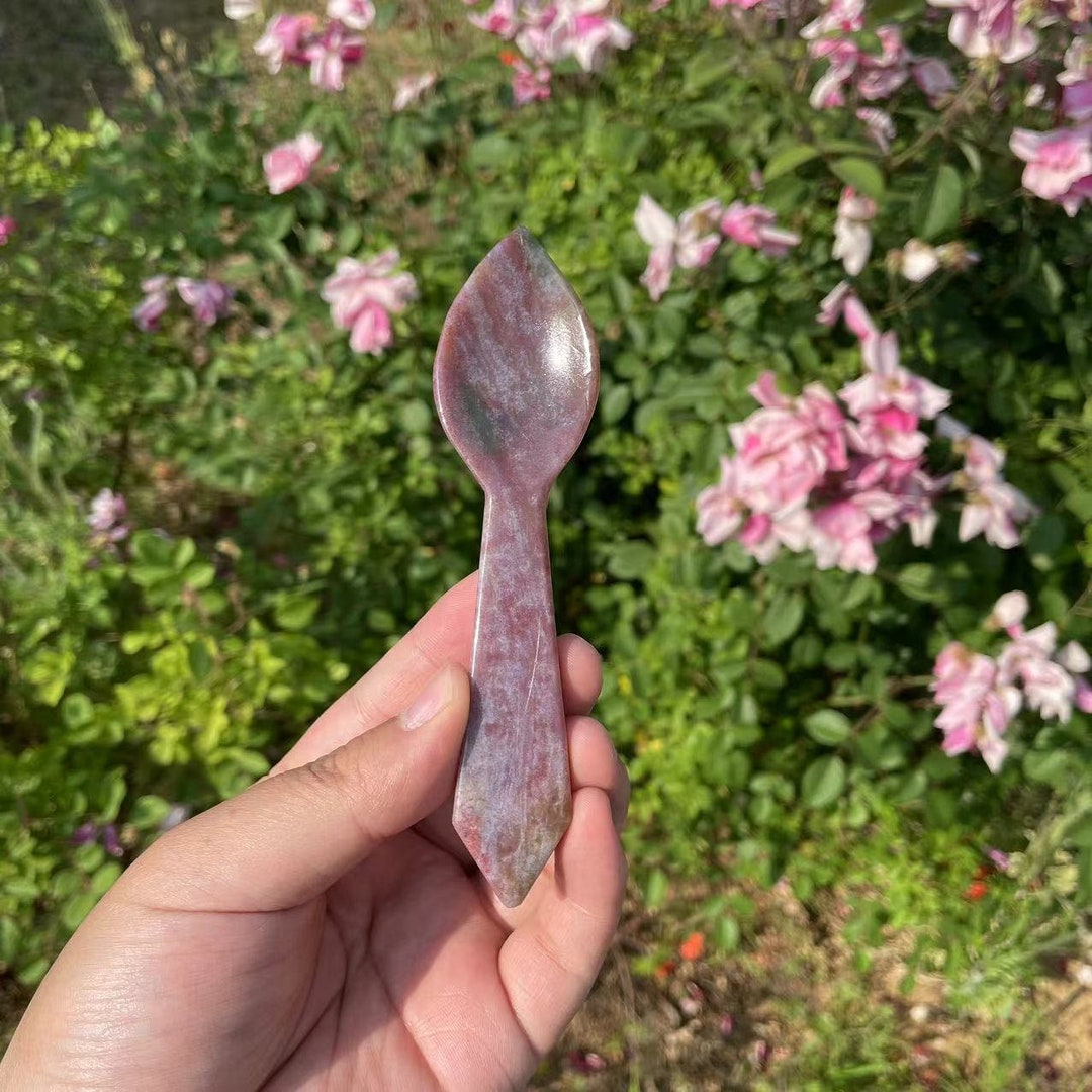 Cute Ocean Jasper Spoon Carving|healing Crystal|crystal Spoon Sculpture ...