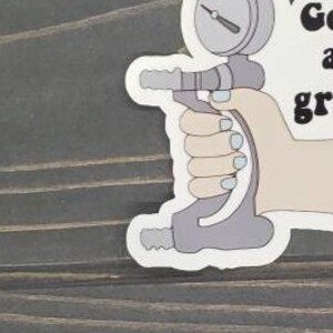 Get a Grip Sticker, Water Resist Punny Occupational Therapy Laptop and ...