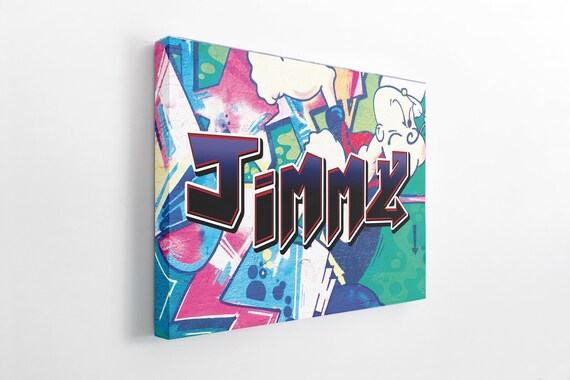 Personalized Name Change Background Picture Graffiti Graffiti | Etsy