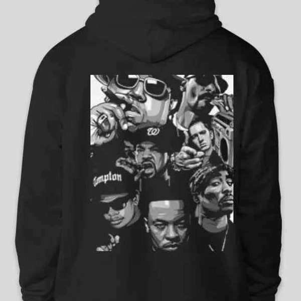 Rappers Hoodies - Etsy