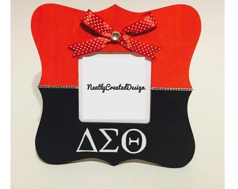 Delta Sigma Theta Sorority Picture Frame - Etsy