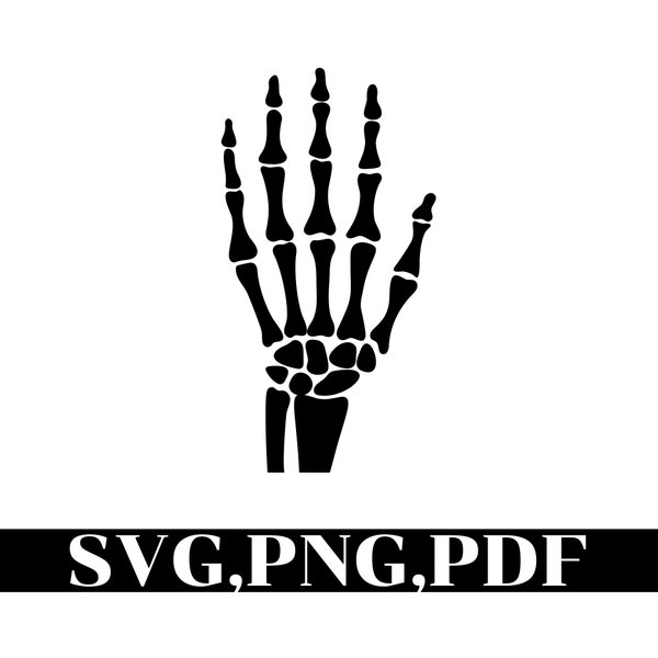 Skeleton Hand - Etsy