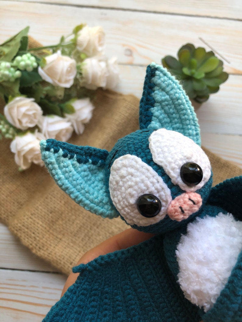 Stuffed Bat is Cute Halloween Decor Bat Crochet Stuffed - Etsy