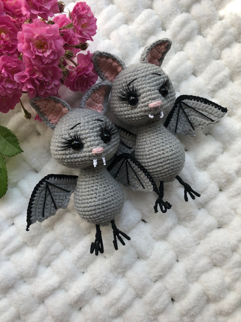 Crochet Bat Pattern, Crochet Bat, Crochet Doll Pattern, Amigurumi ...