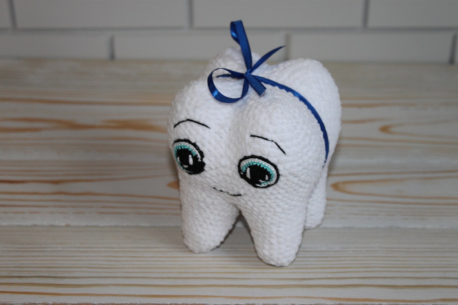 Tooth Fairy, Doctor's Gift, Tooth Toy, Plush Toy Tooth, Crocheted Tooth ...