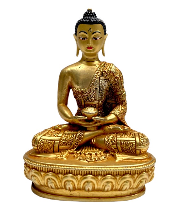 4 Inches Amoghasiddhi Buddha Amitava Virochana Ratna - Etsy