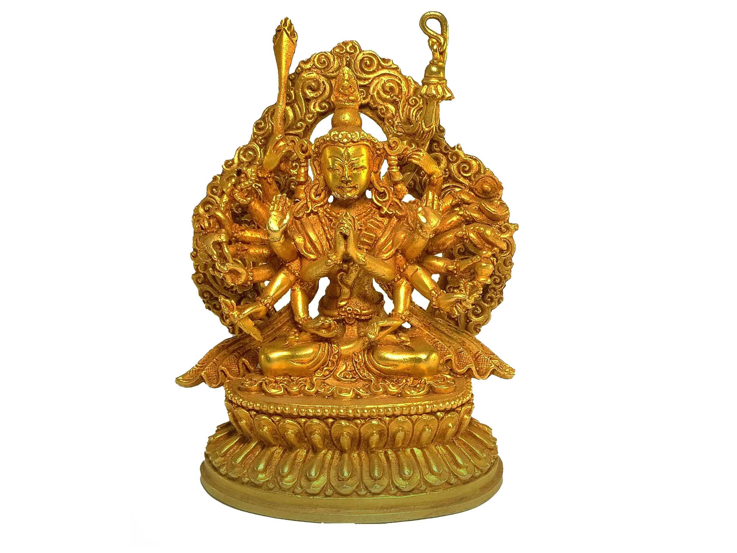 Nepali Handmade Statue of Chandi Full Gold Plated | Etsy