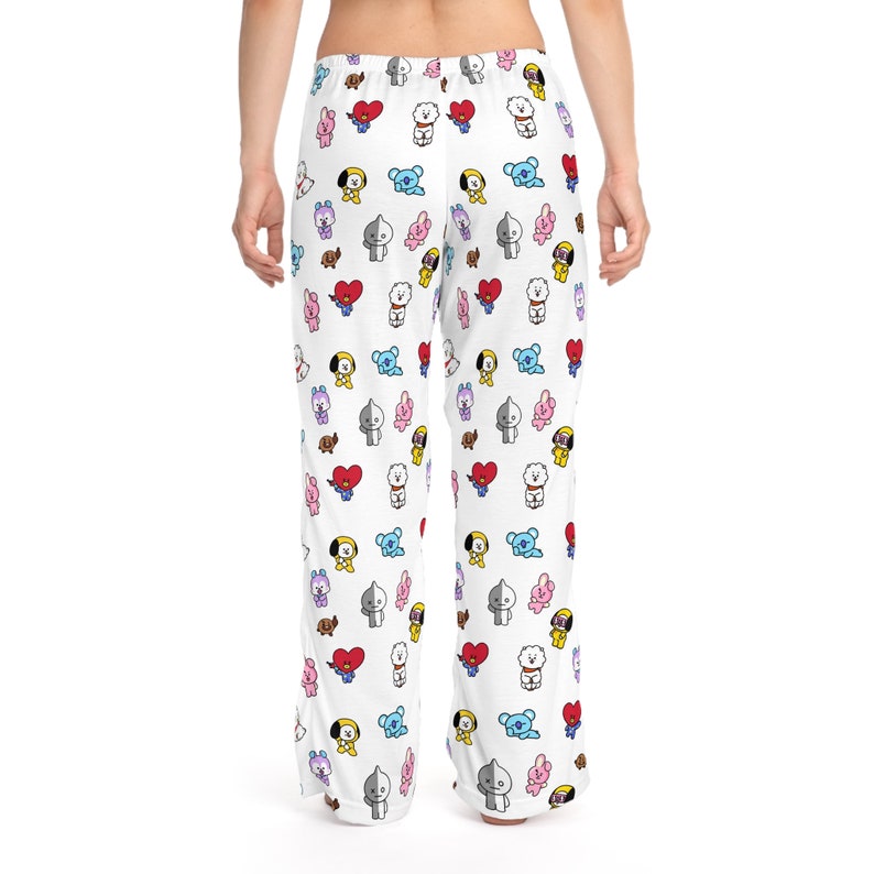 BT21 Line Friends Womens Pajama Pants, BTS ARMY Lounge Pants, Kpop Stan ...