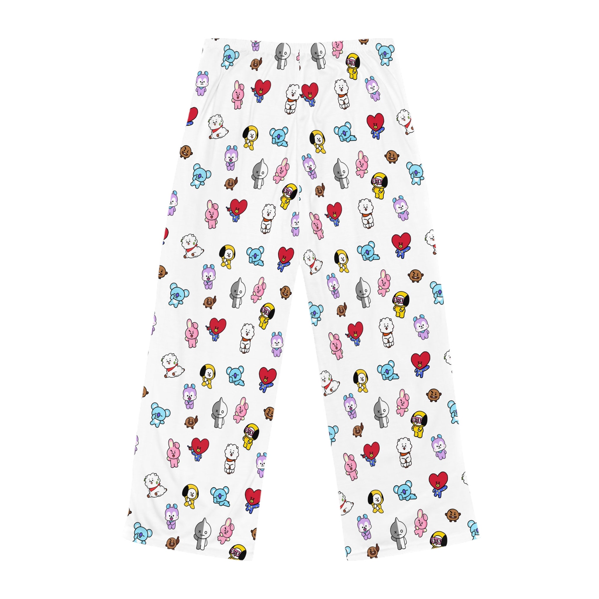 BT21 Line Friends Womens Pajama Pants, BTS ARMY Lounge Pants, Kpop Stan ...