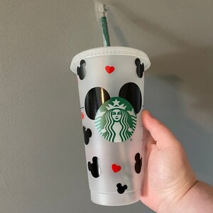 Mickey Mouse Ears Cold Cup - Etsy