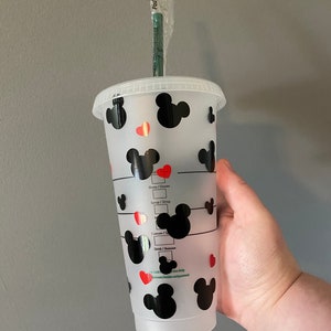 Mickey Mouse Ears Cold Cup - Etsy