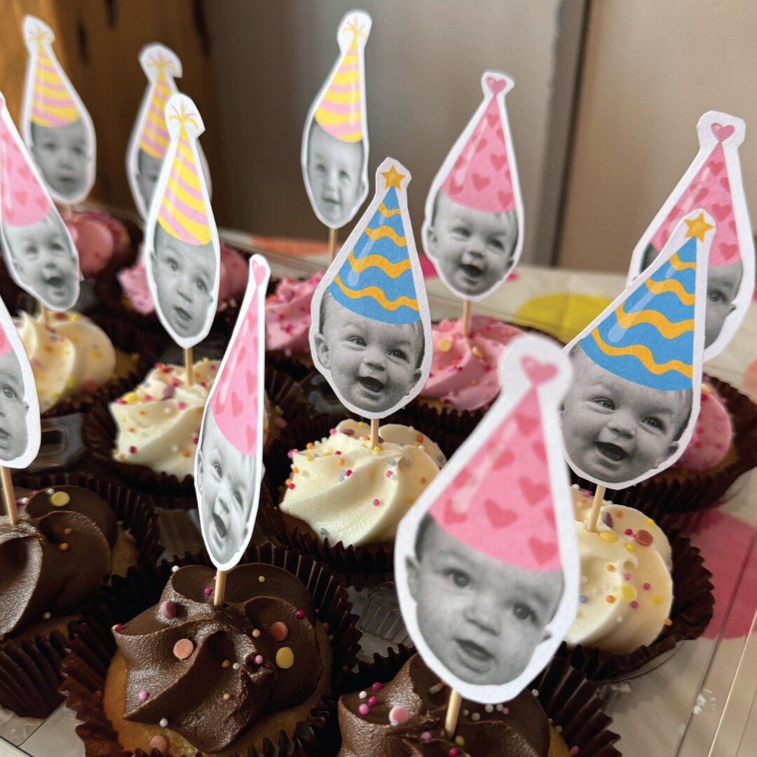 Face Cake Toppers - Etsy