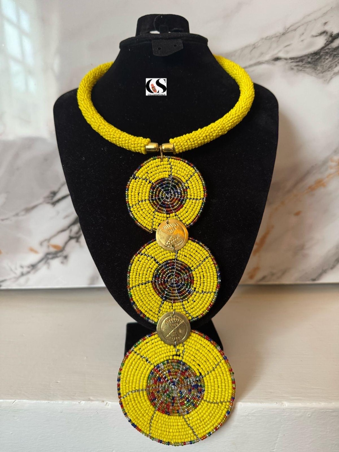 Handmade Zulu Necklace,african Boho Masai Jewelry,maasai Women Pendant ...