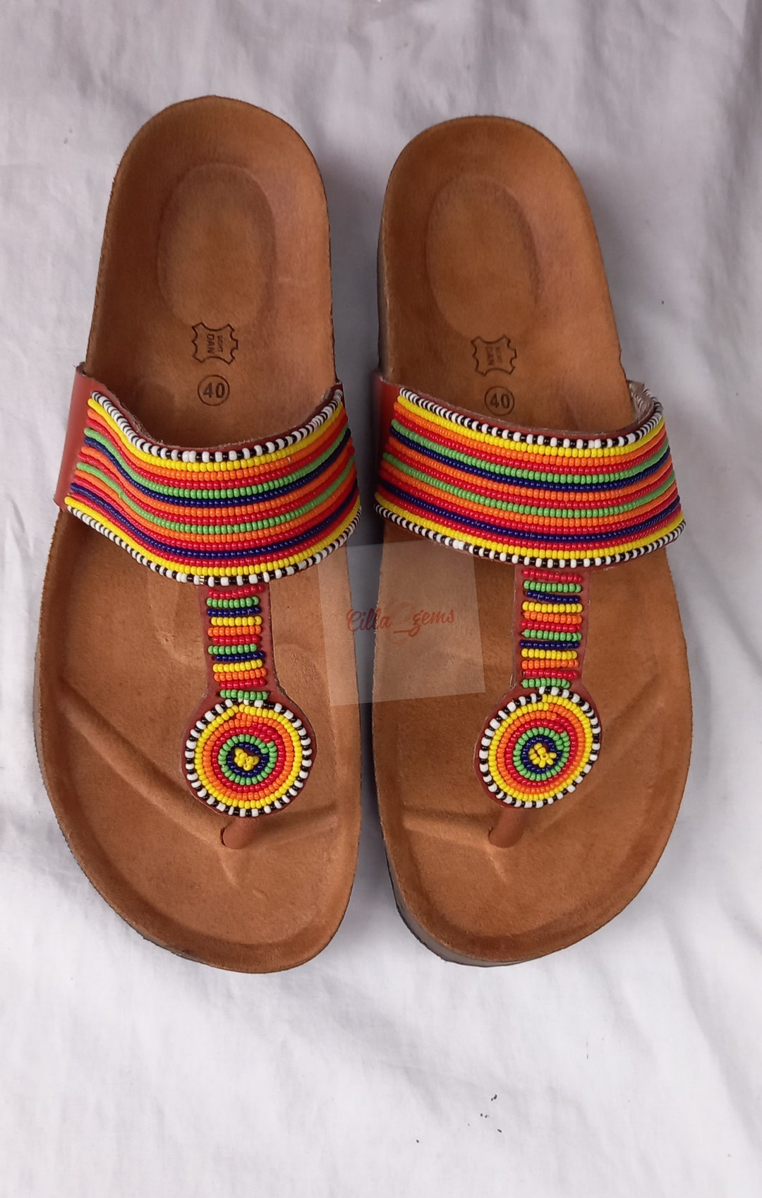 Women Sandals, Masai Sandals, African Sandals, Beaded Sandals, Women ...