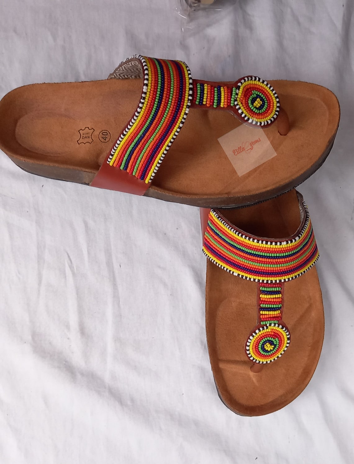 Women Sandals Masai Sandals African Sandals Beaded Sandals - Etsy