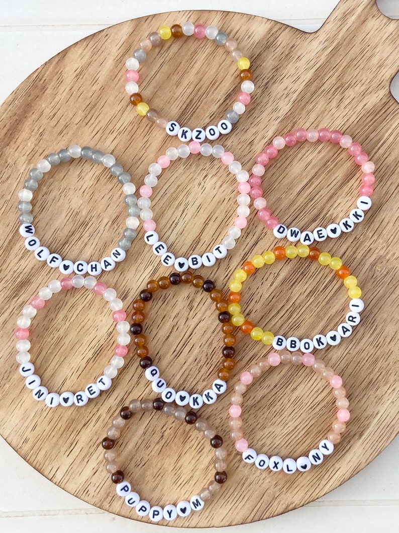 Skzoo Bracelet-kpop Bracelet-customized Skzoo Bracelet-custom Kpop ...