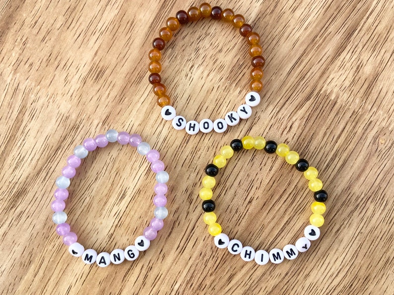 BT21 Bracelet-kpop Bracelet-customized BT21 Bracelet-custom Kpop Themed ...