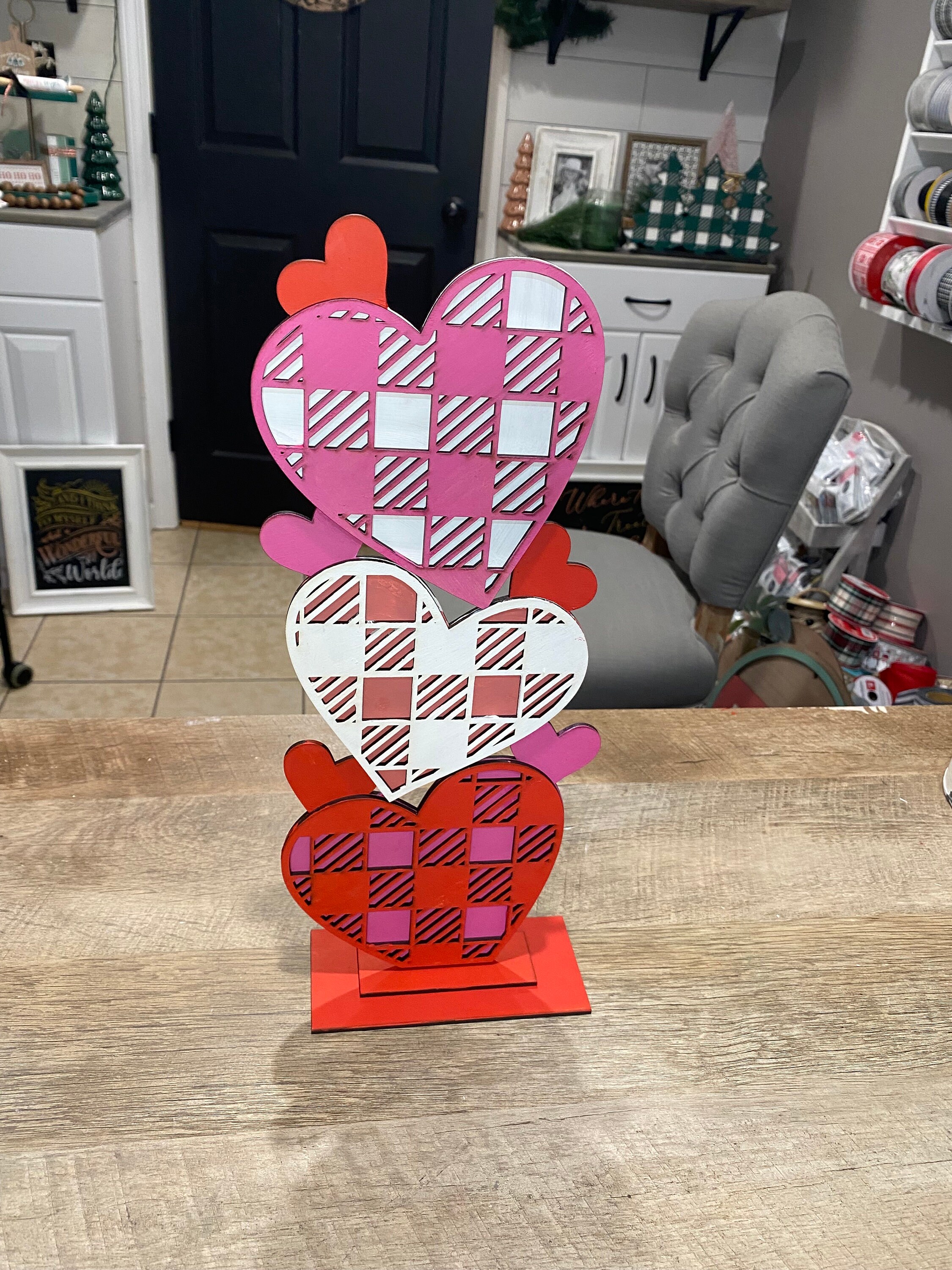 Stacking Hearts 4 Styles Available - Etsy