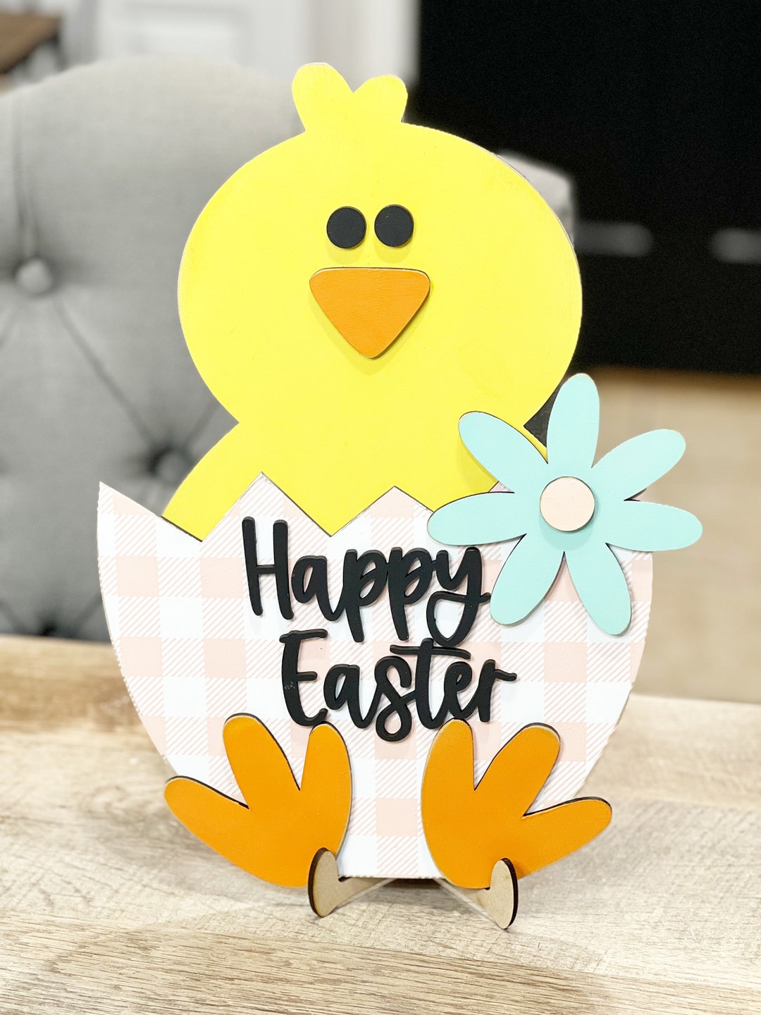 Happy Easter Chick - Etsy