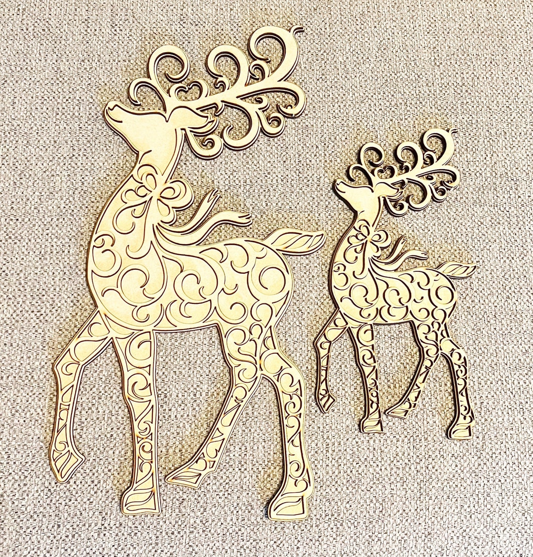 Decorative Reindeer - 3 Sizes Available - Etsy
