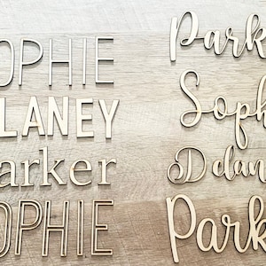 Custom Name Fonts - Etsy