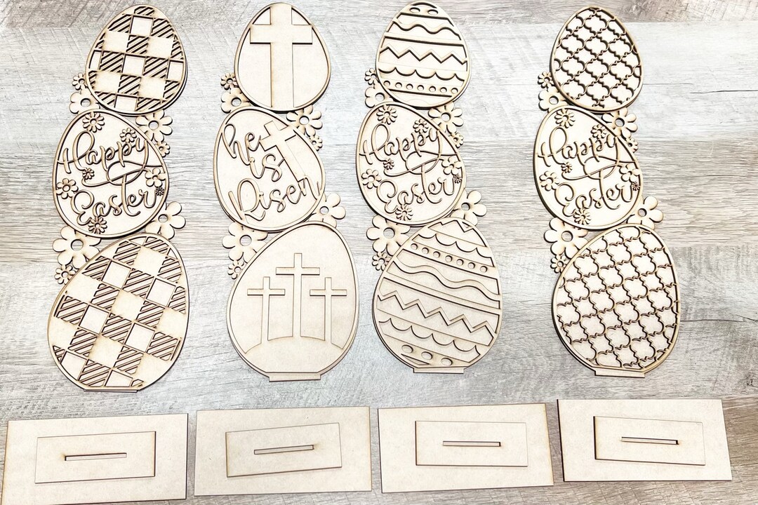 Stacking Easter Eggs - 4 Styles Available - Etsy