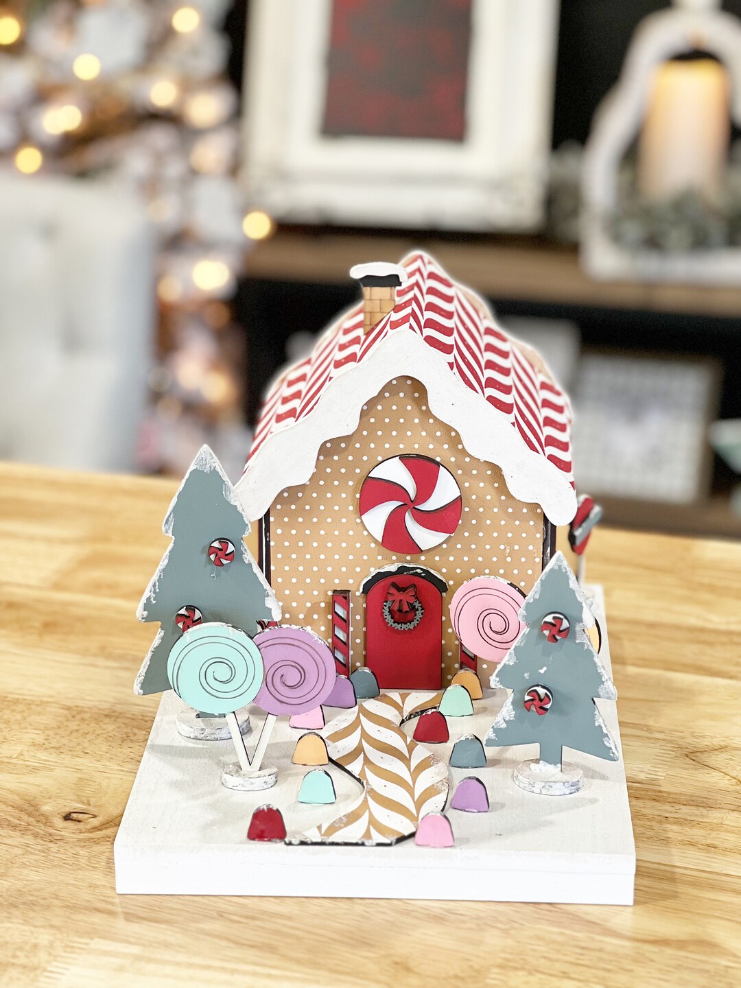 80 + Piece Gingerbread House Embellishments - Etsy