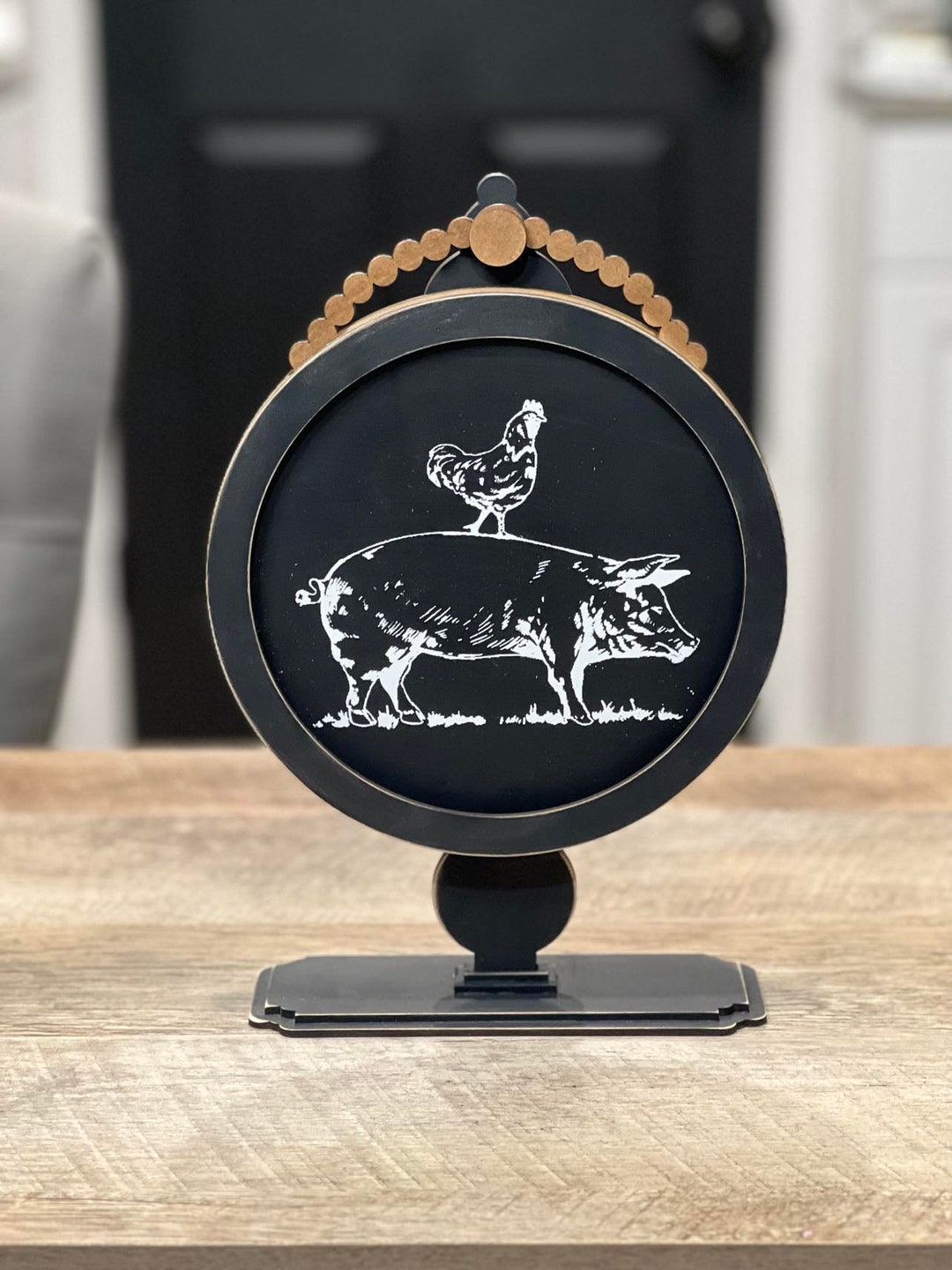 Interchangeable Tabletop Round W/ Stand - Etsy