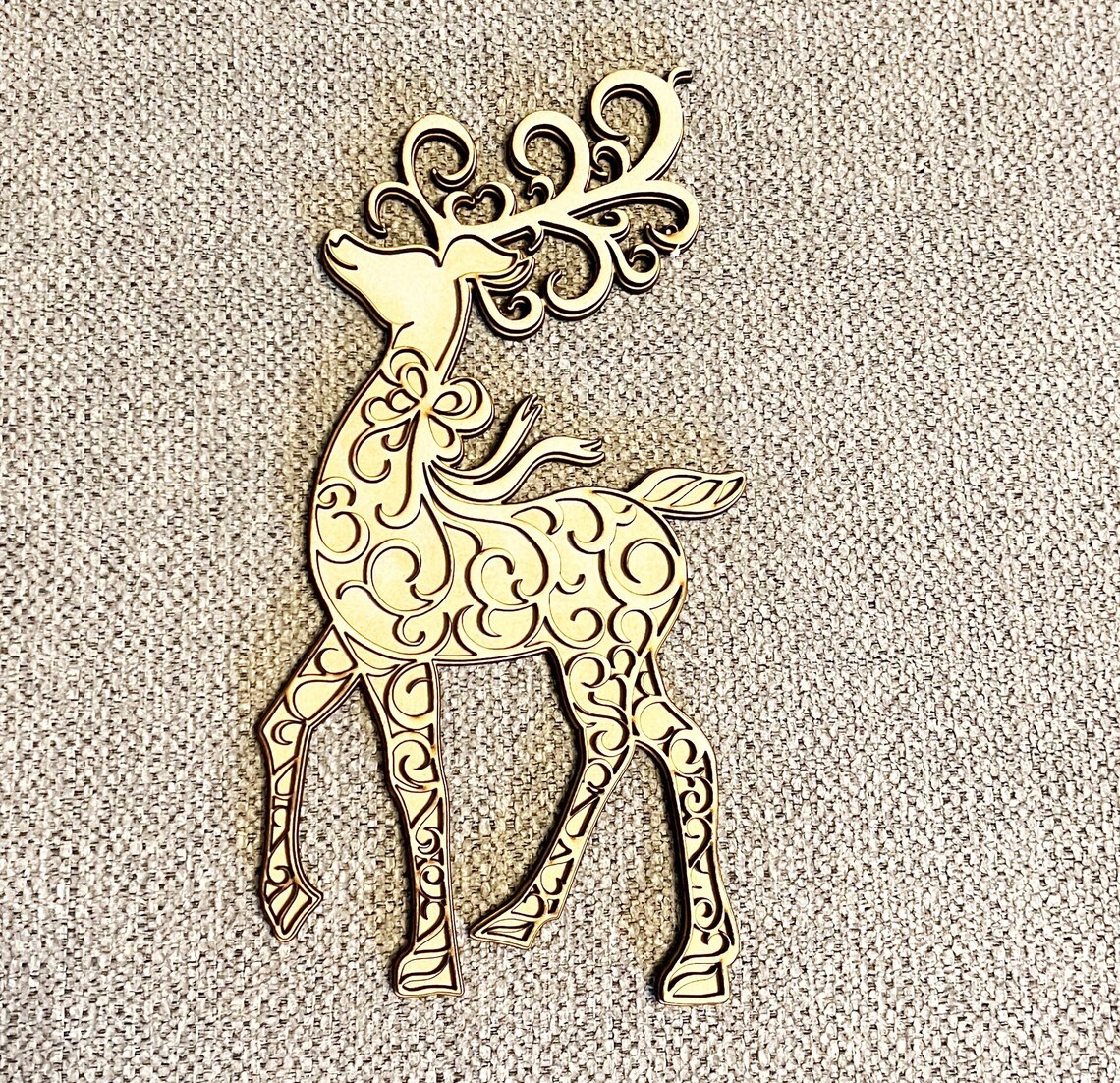 Decorative Reindeer 3 Sizes Available - Etsy