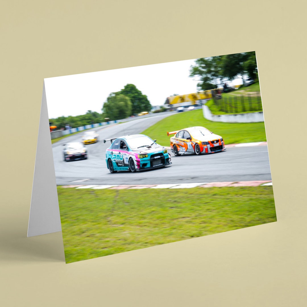 Mitsubishi Evolution / Evo Rally Car Sport Birthday Card Beebooh Cards ...