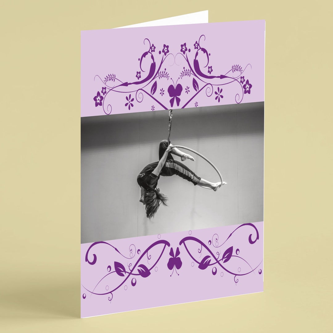 Hoop Gymnastics Birthday Card Beebooh Cards - Etsy