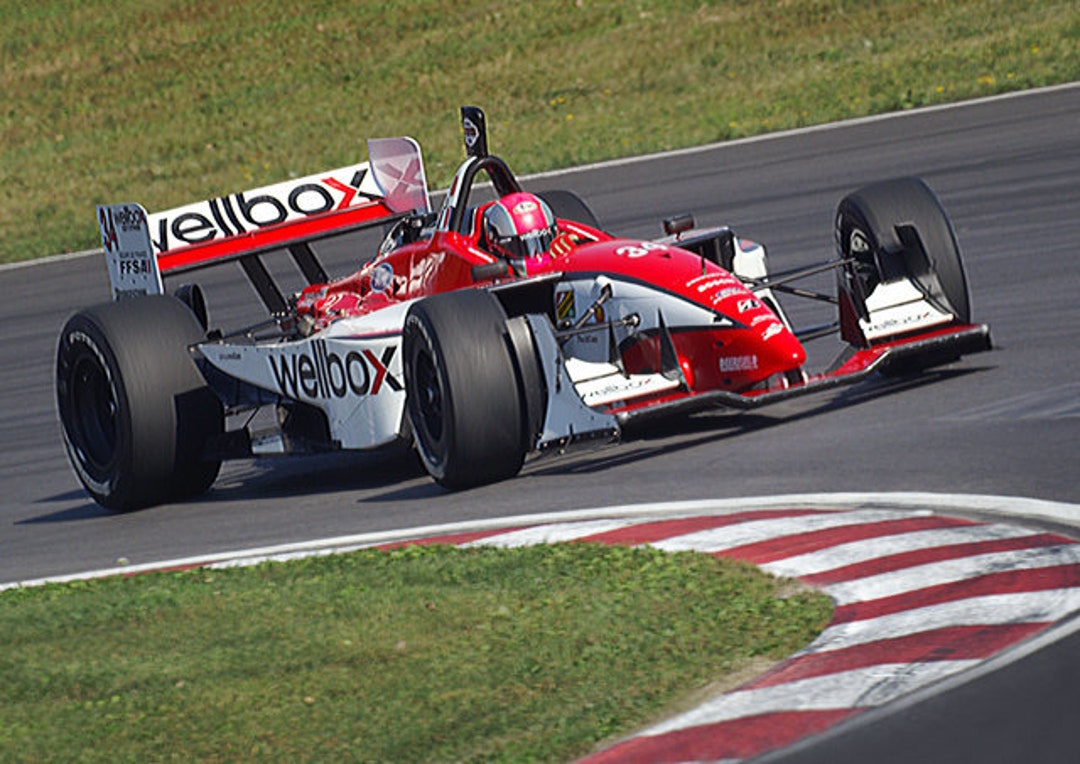 Indy Racing Car on Track A4 Glossy Photograph - Etsy