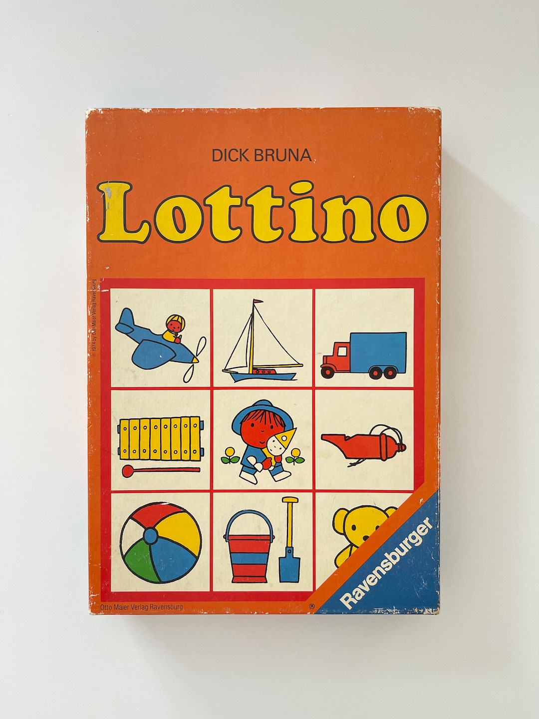 Vintage Ravensburger Lottino Dick Bruna From 1974 - Etsy