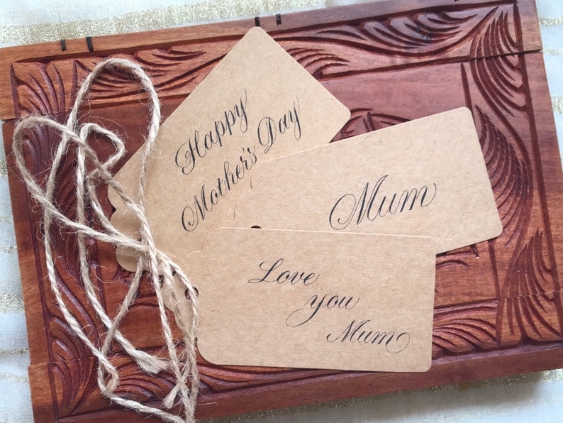 Hand-written Personalised Calligraphy Name Tags, Gifts/birthdays ...