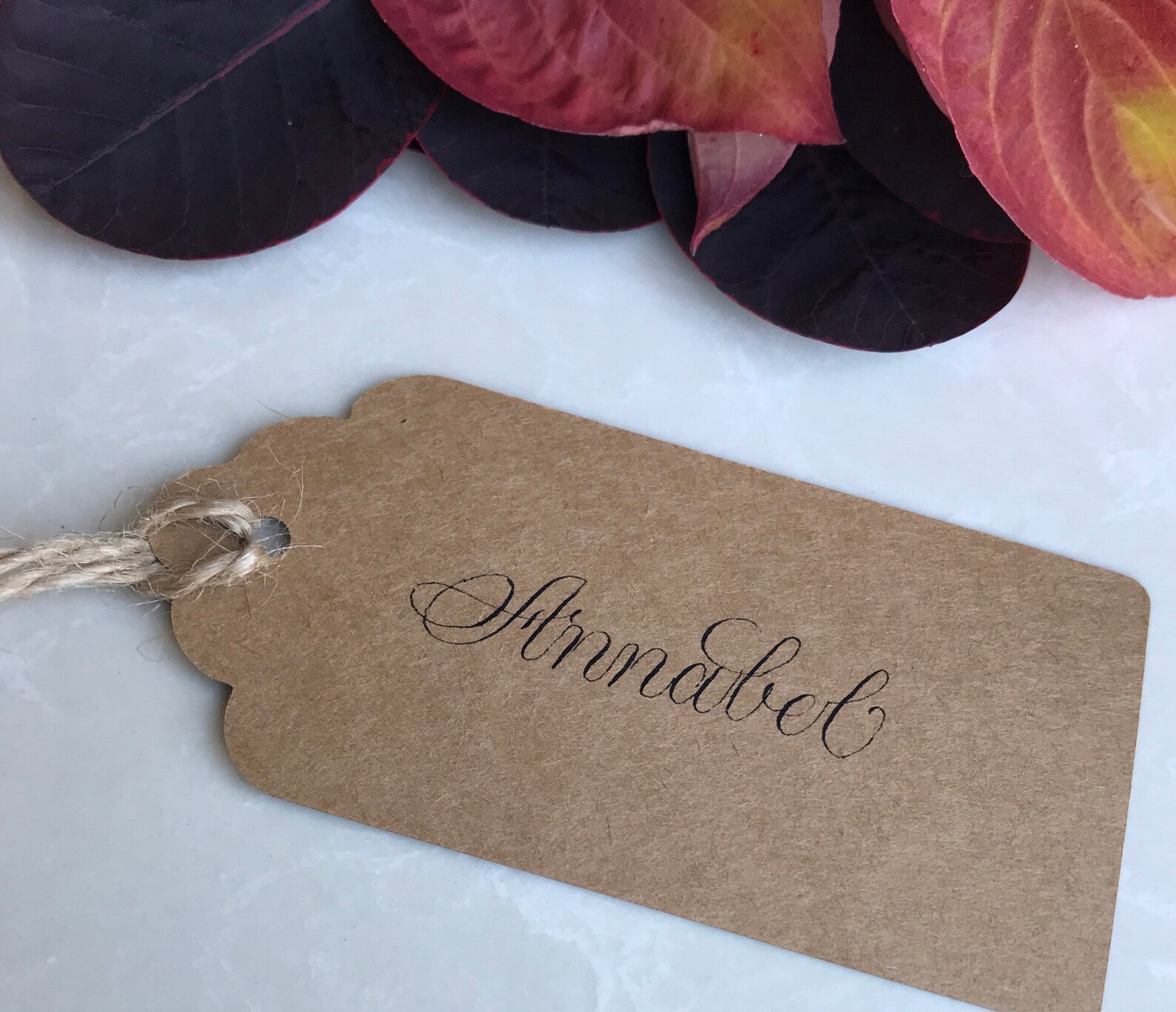 Hand-written Personalised Calligraphy Name Tags - Etsy