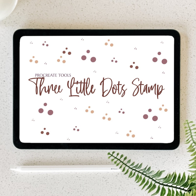 Dots Stamp - Etsy