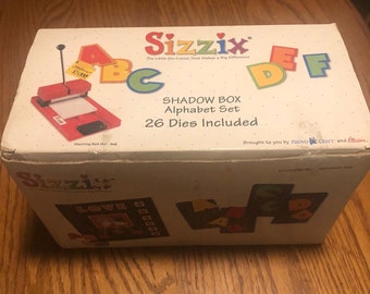 Sizzix Alphabet Dies - Etsy