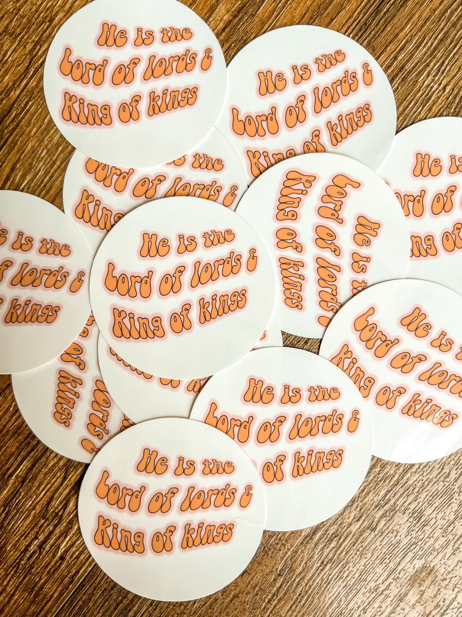 Lord of Lords & King of Kings Sticker / Faith Sticker / Matte ...