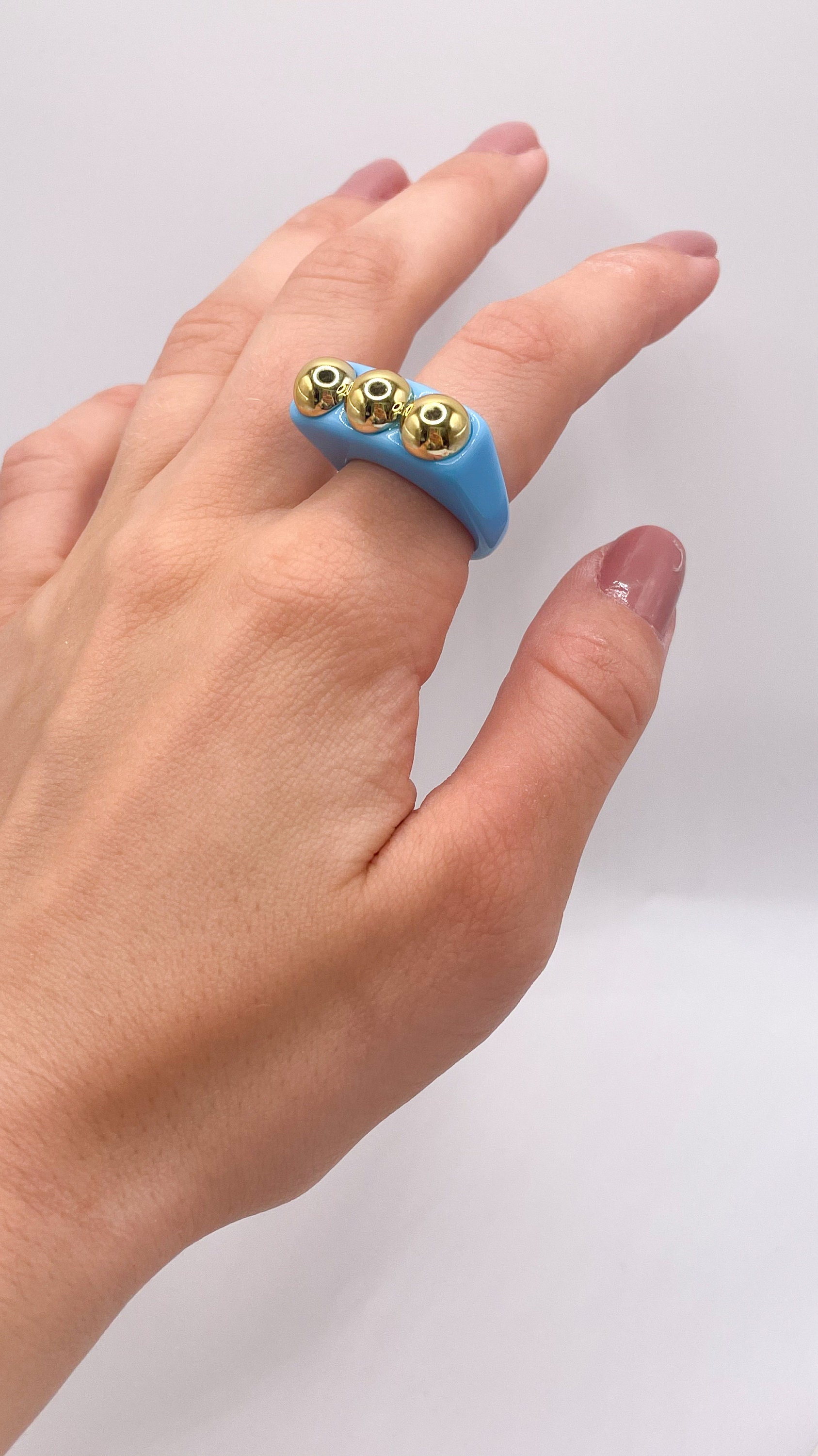 Chunky Y2K Statement Fashion Rings // 90's Style With - Etsy UK