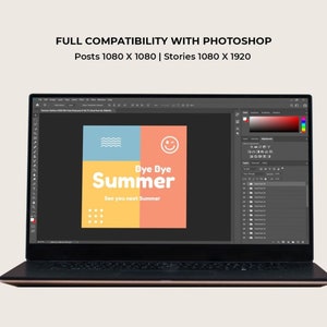 Summer IG Templates for Canva | Summer IG Posts | Summer IG Stories ...