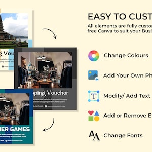 Travel Instagram Templates for Canva | Travel Social Media Templates ...