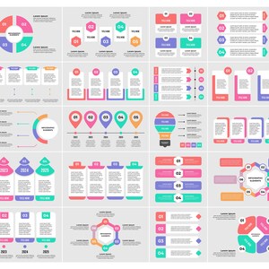 Editable Infographic Bundle Timeline Infographics Business - Etsy
