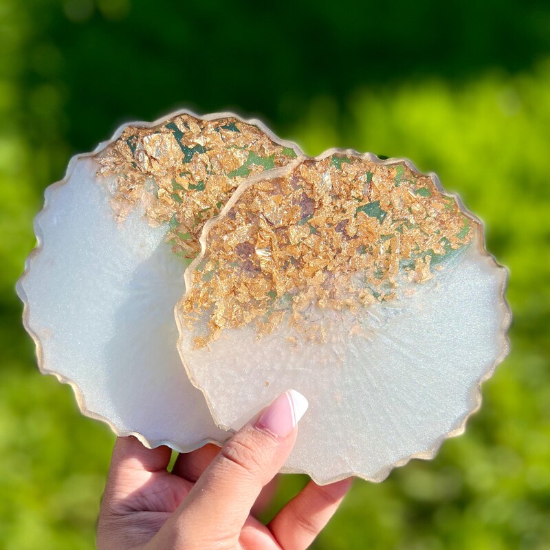 Resin Coasters - Etsy