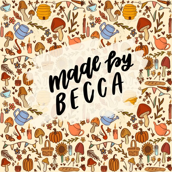 Simplistic Cottagecore Seamless Repeating Pattern Png/digital - Etsy